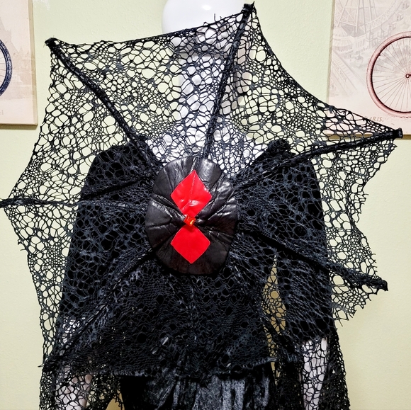Spirit | Dresses | Nightmare Black Widow Halloween Custom | Poshmark